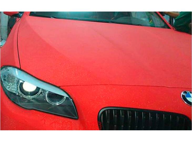 Vinilo Rojo Perlado Texturizado – Polarizados 3M, Láminas de seguridad ...