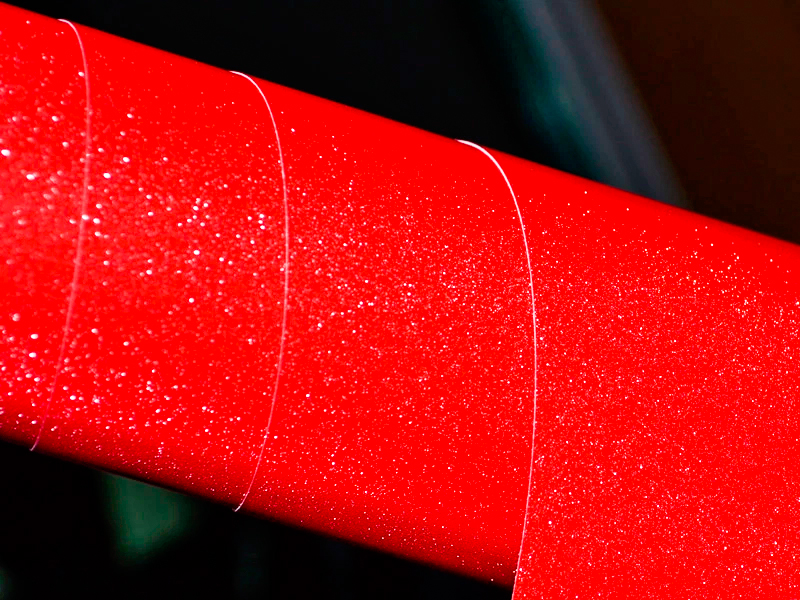 Vinilo Rojo Perlado Texturizado – Polarizados 3M, Láminas de seguridad ...
